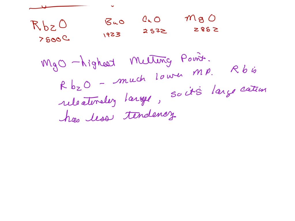 SOLVED: Predict the compound with the highest melting point. Explain ...