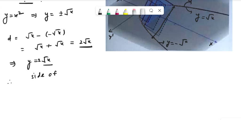 SOLVED: Part 1. Find the area, A(r), of a typical cross section at an ...