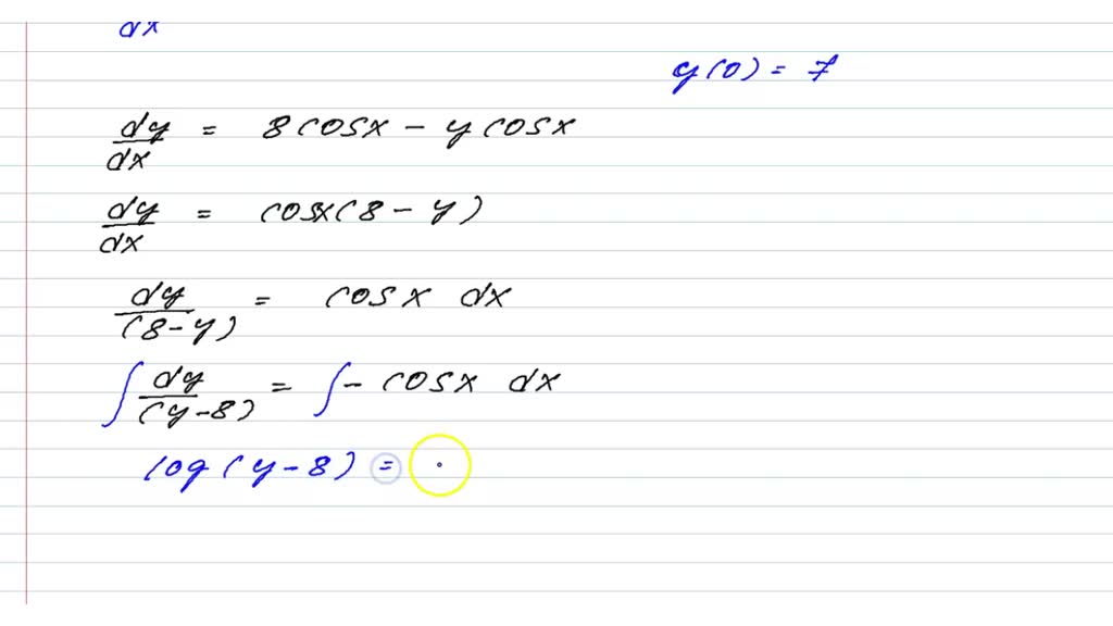 SOLVED: '(6 points) The general solution to the second-order ...