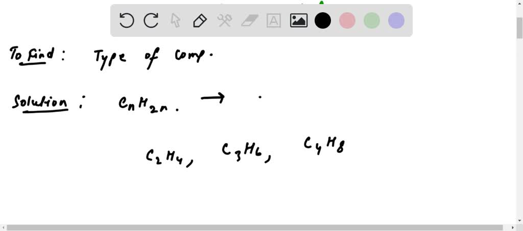 The general formula of three compounds a, b, and c is CnH2n. Compound B has the highest boiling ...