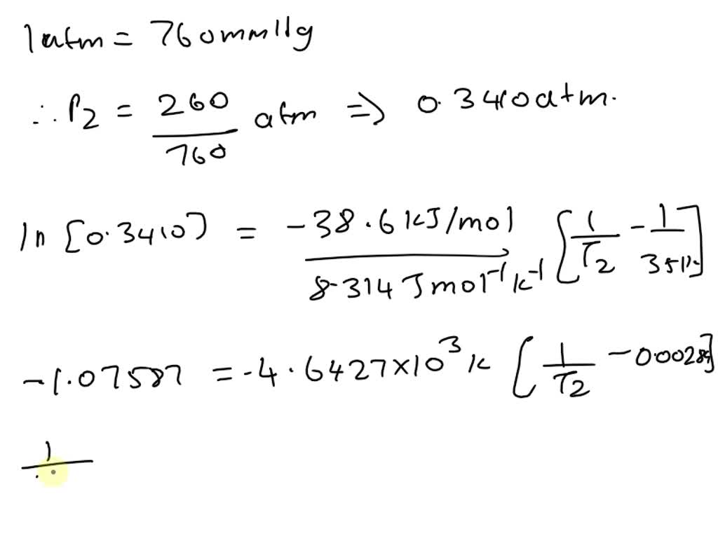 SOLVED: The normal boiling point of ethanol is 78.4Â°C, and the heat of ...