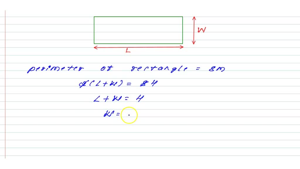 SOLVED: Find formula for the described function A rectangle has ...