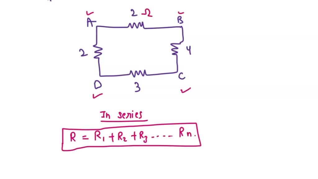 Solved Calculate The Effective Resistance Between A And B