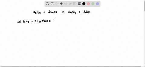 what volume in ml of a 050 m solution of h2so4 is required to completely neutralize 30 grams of ...