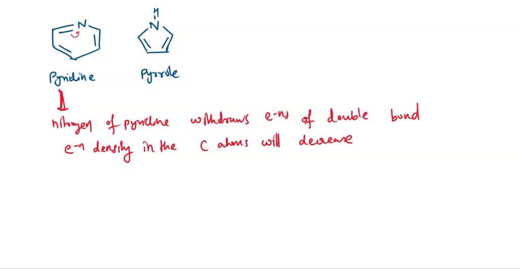 SOLVED: Answer the following questions: 1) Compare the reactivity of ...