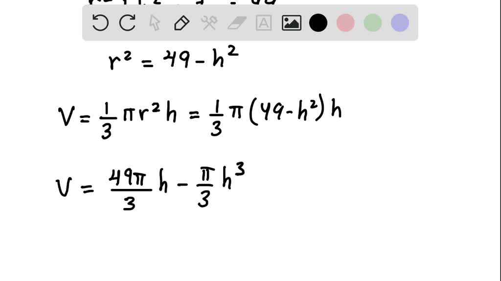 SOLVED: A funnel is constructed by removing a sector form a circular ...