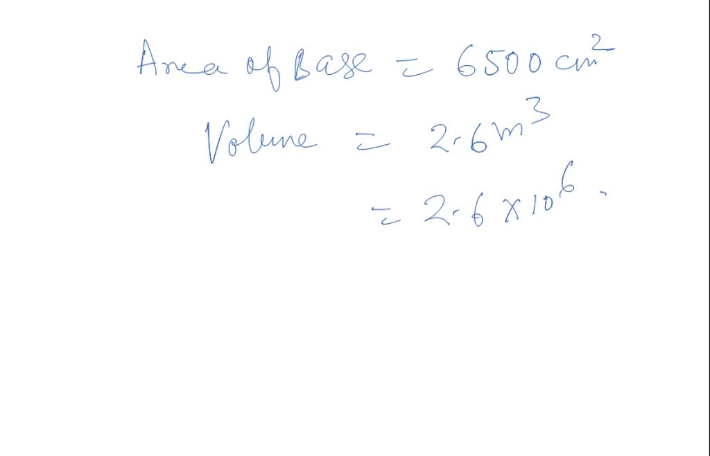 The volume of a rectangular tank is 182 cubic meters. If its length and ...