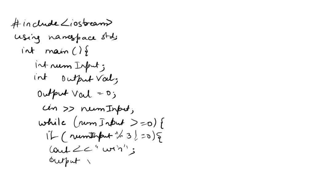 Solved In C Please Thank You Jump To Level 1 Integer Numinput Is Read From Input Write A