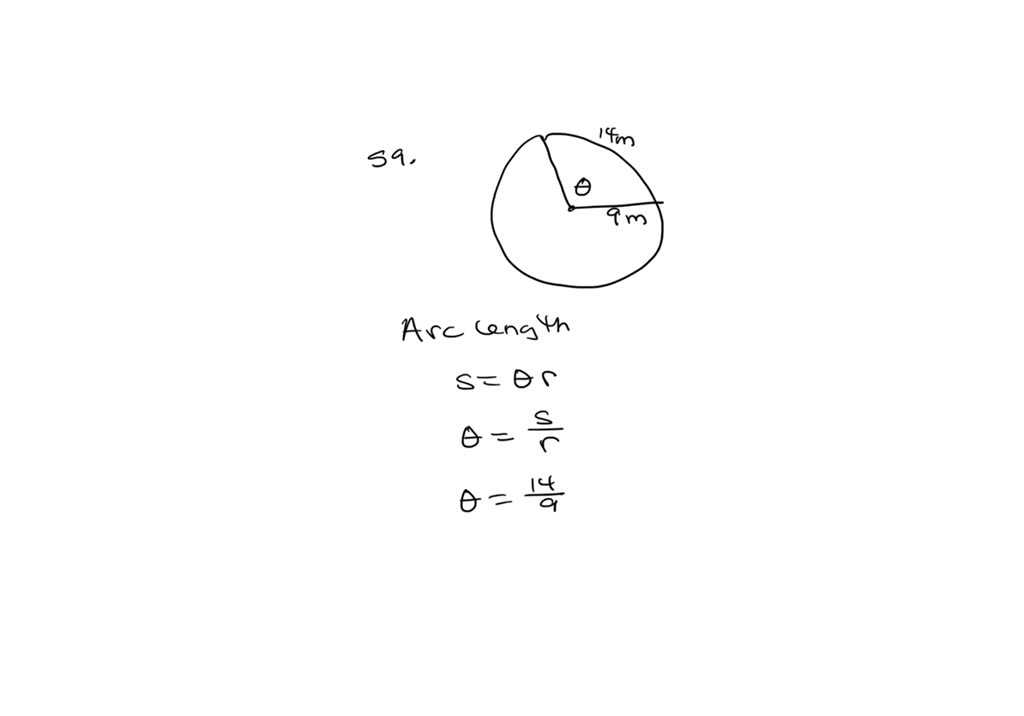 Central Angle Formula