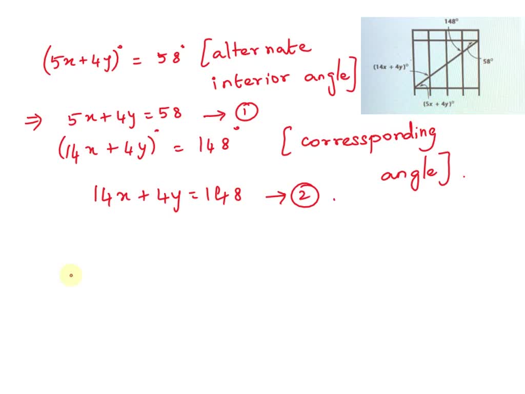 SOLVED: I need help finding x and y in the problem, please. Question ...