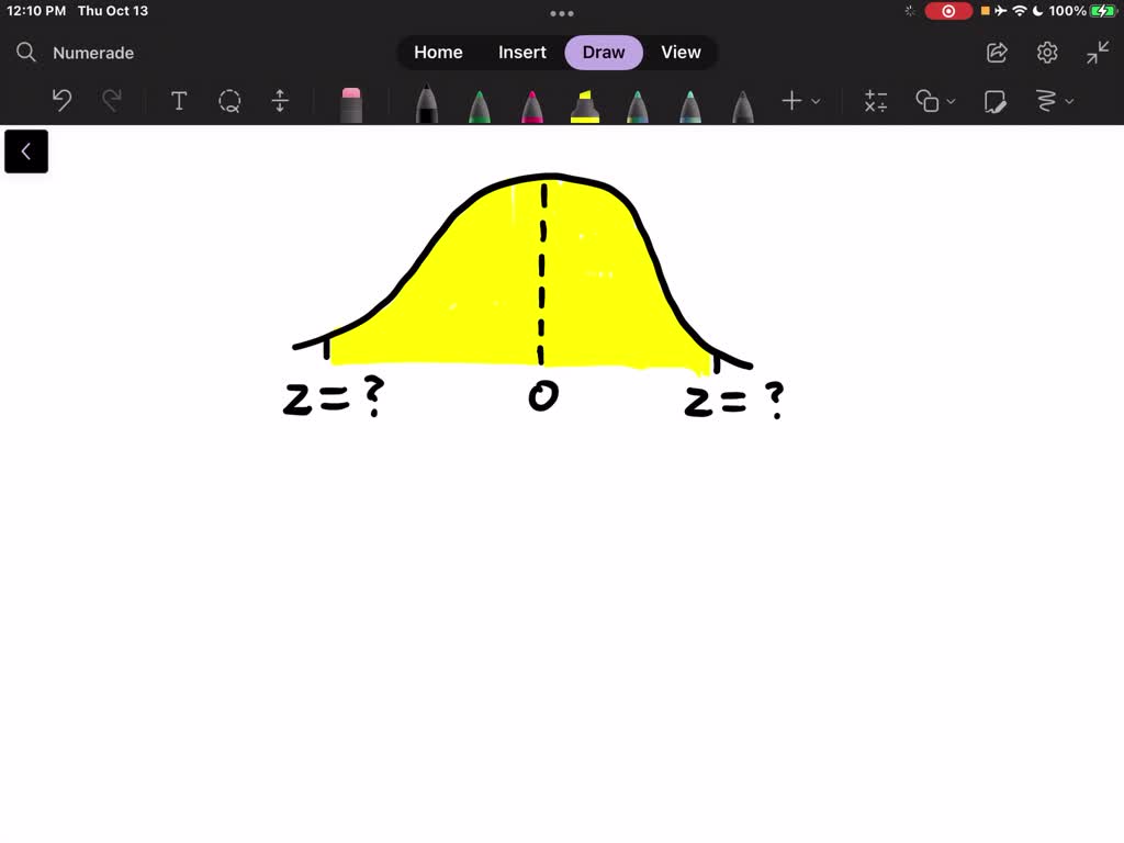SOLVED: Find the indicated? z-scores shown in the graph. Click to view page 1 of the Standard ...