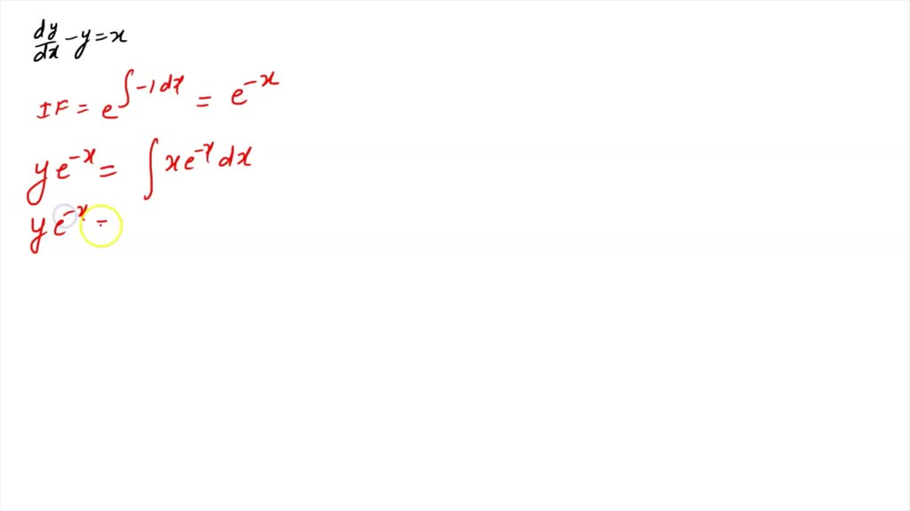 SOLVED: Determine a region of the XY plane for which the given differential equation would have ...