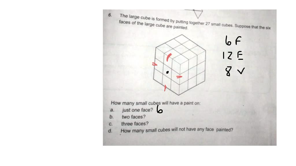 SOLVED: Please answer, I need this now. How many faces, edges, and vertices will the net below ...