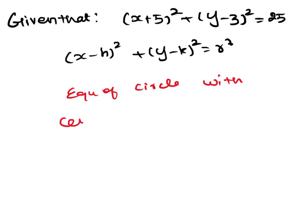 SOLVED: Identify the shape that represents the equation ﻿A x squared ...