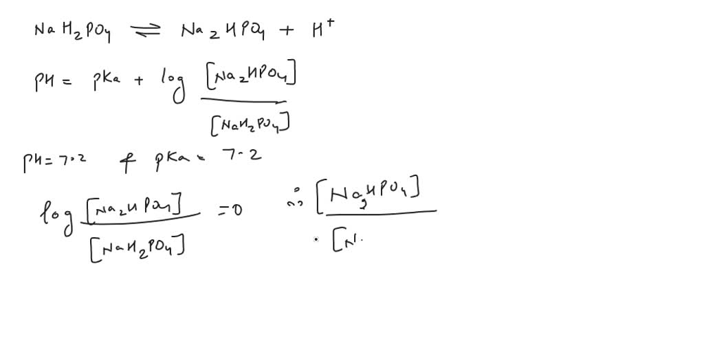 SOLVED: Completely NaH2PO4 (monobasic) and sodium hydrogen phosphate ...