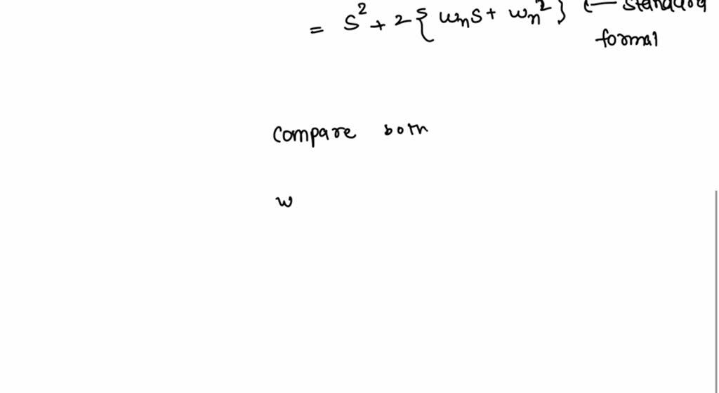 SOLVED: Find the maximum overshoot in percentage for a unit step ...