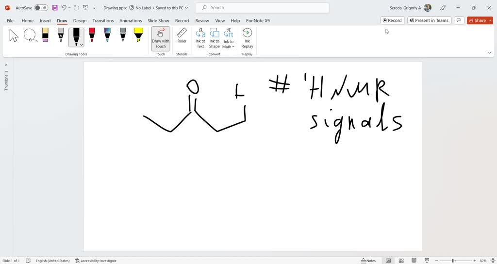 Solved The Number Of Unique Protons In A Molecule Will Correspond To