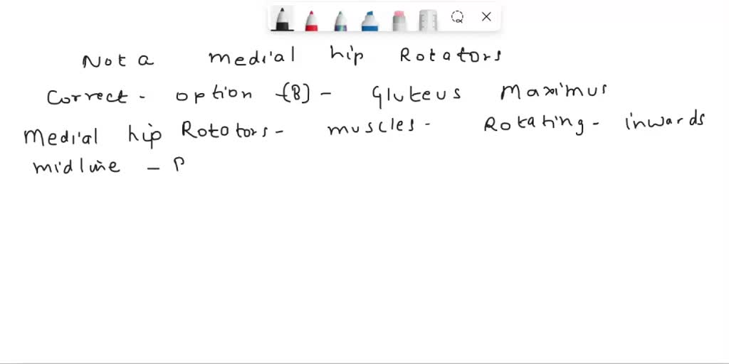SOLVED: The most comprehensive list of the concentric actions of the ...