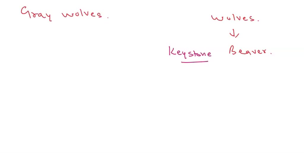 SOLVED: The reintroduction of gray wolves into Yellowstone based on the ...