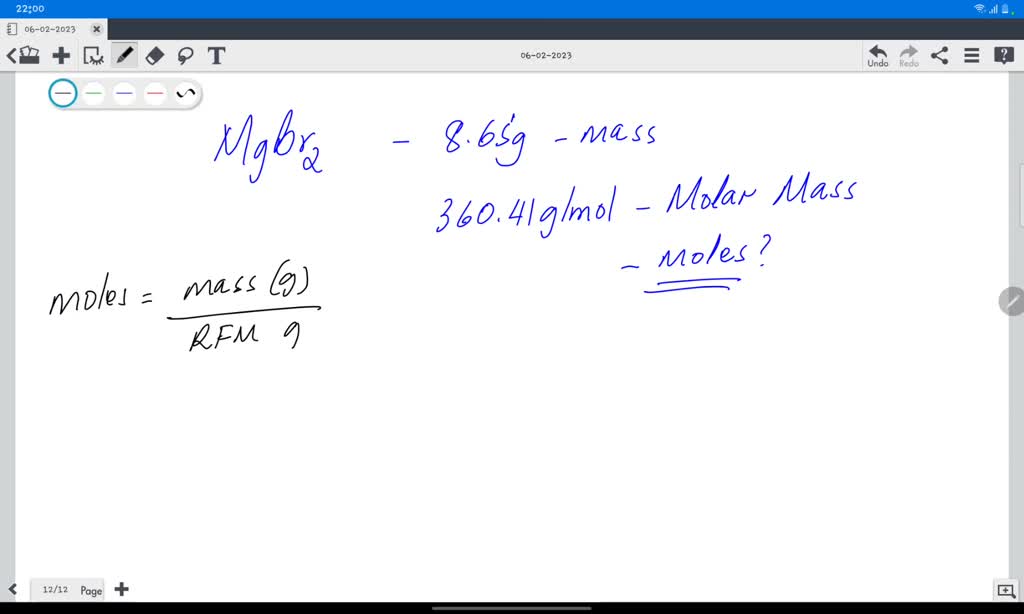 SOLVED: a sample of mercury (II) bromide hgbr2 weighs 8.65g how many moles are in this sample