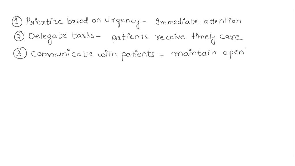 In your immediate work area, you are at capacity. you have two ...