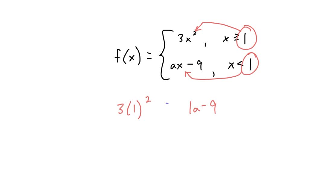 SOLVED: Find the constant a such that the function is continuous on the ... SOLVED: Find the constant a such that the function is continuous on the ...