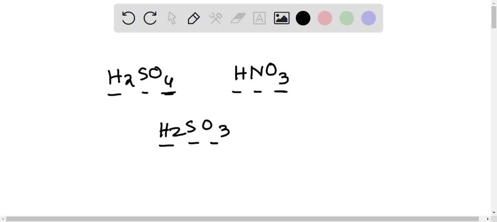 SOLVED: all acids contain hydrogen but all hydrogen containing ...