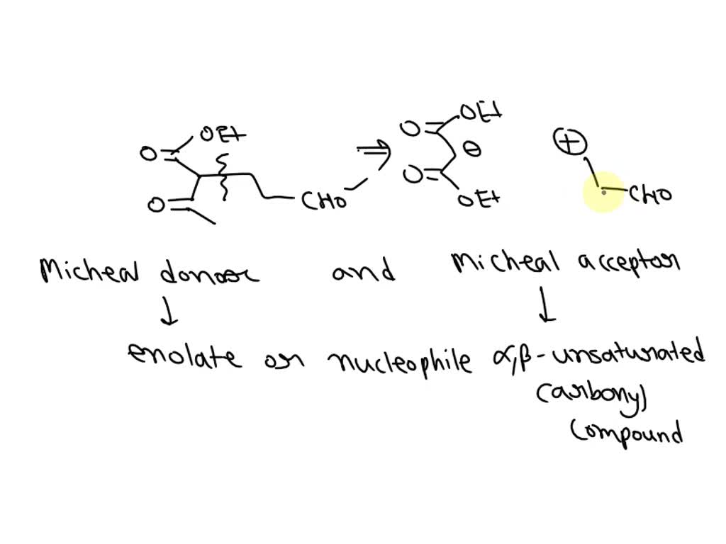 SOLVED: 'Question 37 Identify the Michael donor and Michael acceptor ...