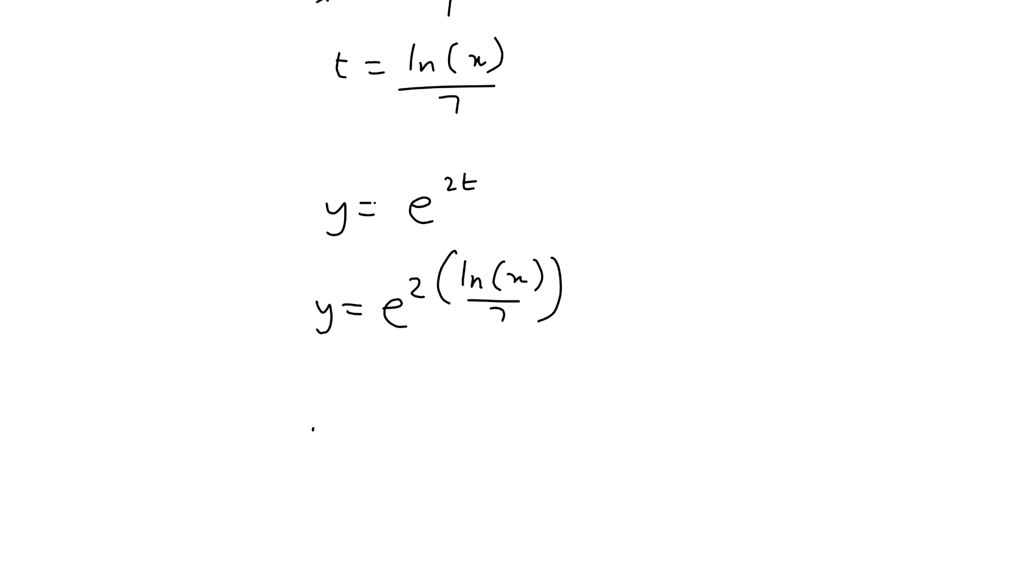 SOLVED: Eliminate the parameter to find the Cartesian equation for the ...