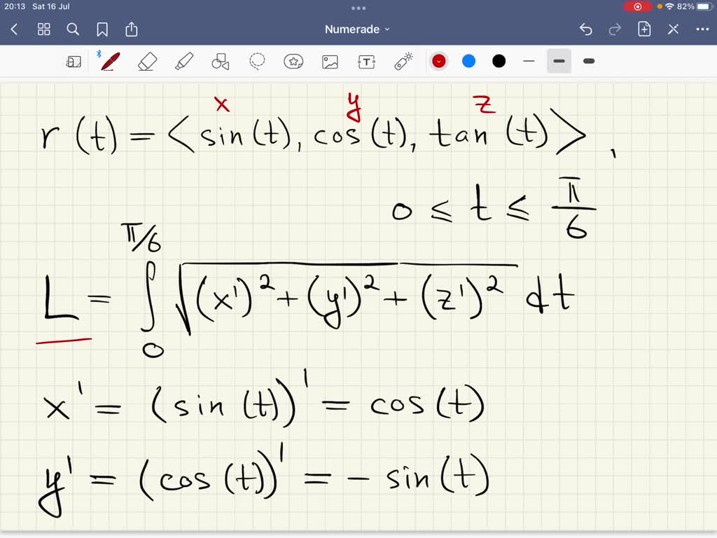 SOLVED: Approximate Length Shown below is a graph of y = sin(x) for 0