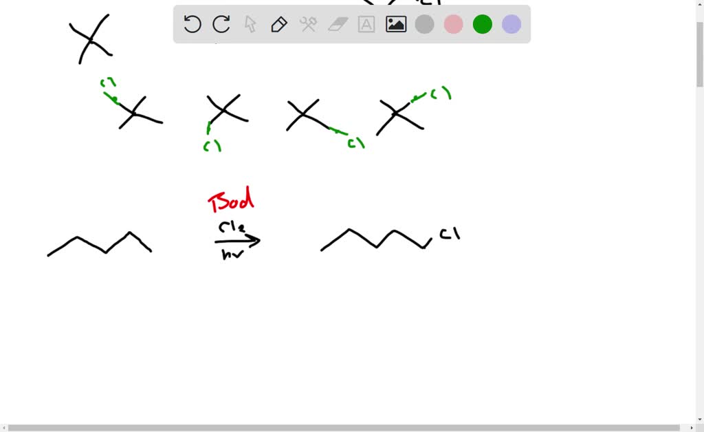 SOLVED: Radical chlorination of pentane is a poor way to prepare 1 ...