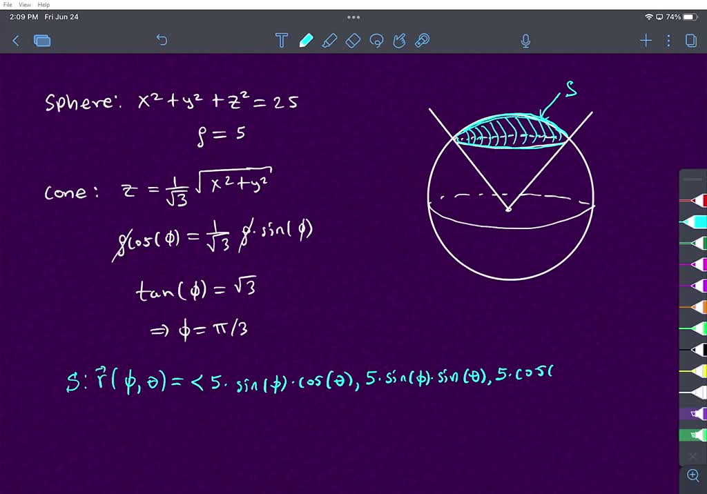 SOLVED: Consider the half-ellipsoid X+y7 + 222 =49,220 a) Using ...