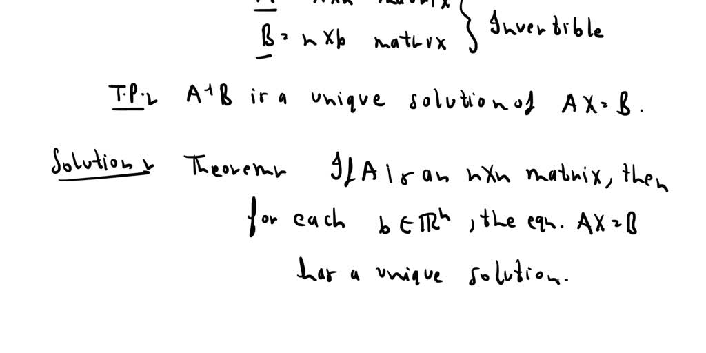 Solved Q5 Suppose Anxn Is A Square Matrix Such That The Matrix