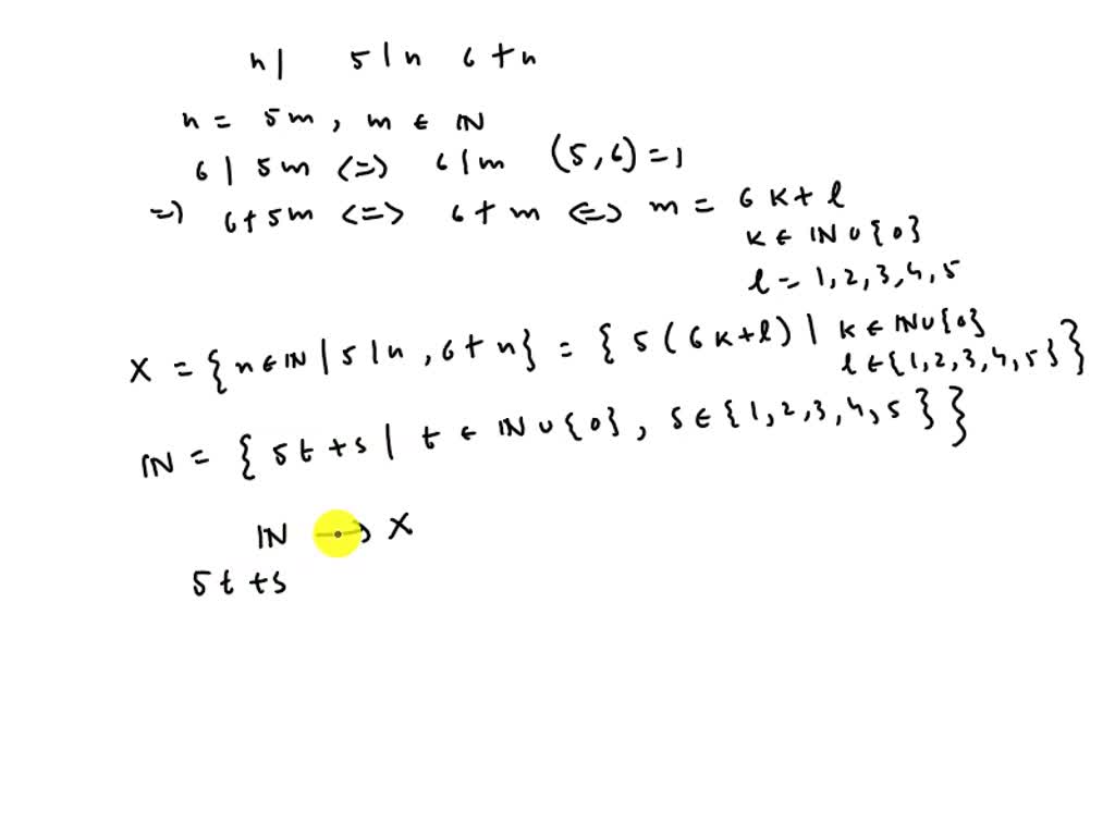 SOLVED: Determine whether the set of positive integers that are divisible by 5 but not by 6 is ...