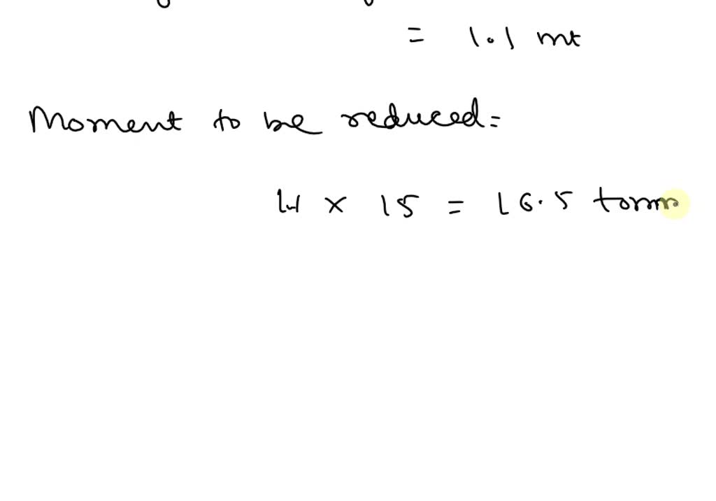 SOLVED: A ship, floating at drafts of 7.7 m F and 7.9 m, sustains ...