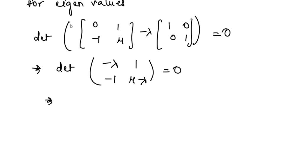 SOLVED: Determine a condition on the real constant / so that (0, 0) is ...