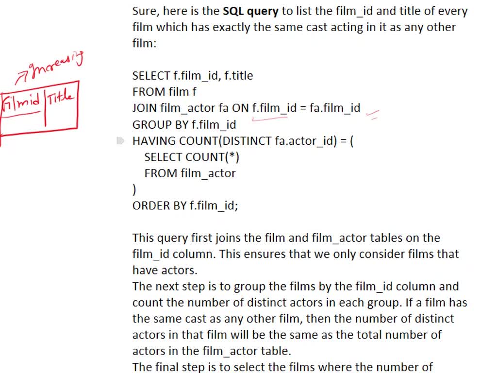 Solved Texts Modify Your Movies Database Design From Assignment 4 To Include Object Oriented