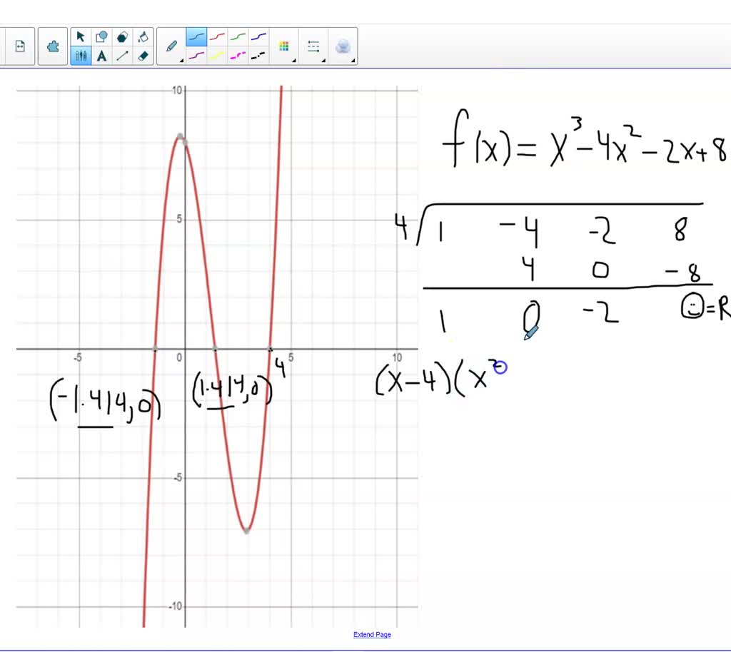 SOLVED: (a) use the zero or root feature of a graphing utility to approximate the zeros of the ...
