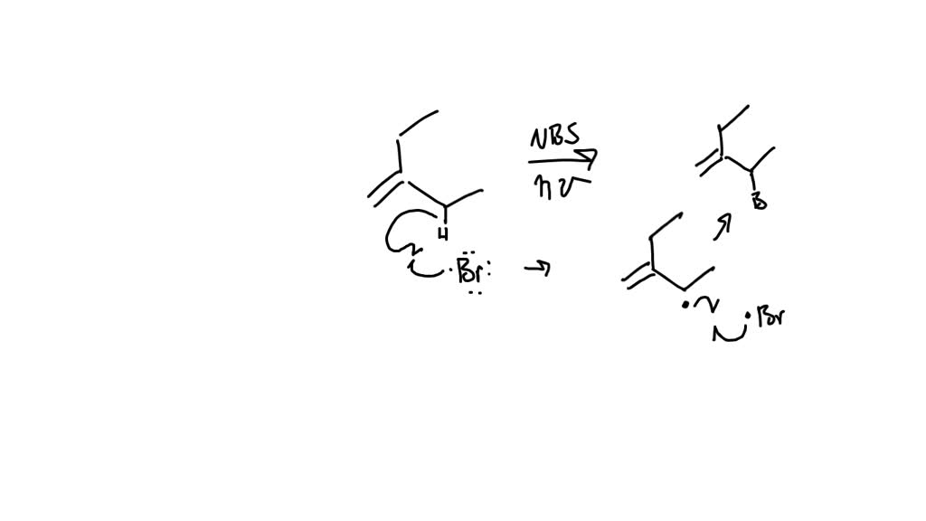 SOLVED: 6 pts. The reaction below gives two constitutional isomers as ...