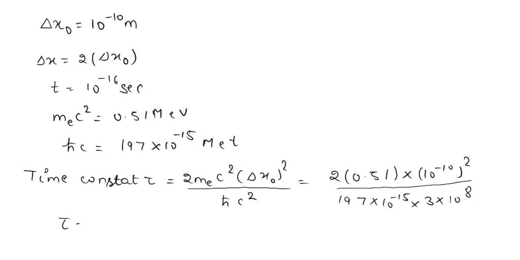 SOLVED: 12. Consider a normalized Gaussian wave packet at time t = 0 as ...