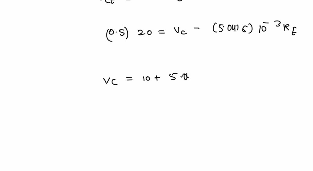 SOLVED: Design an emitter-stabilized network at Icq, Rc, and RB for a ...