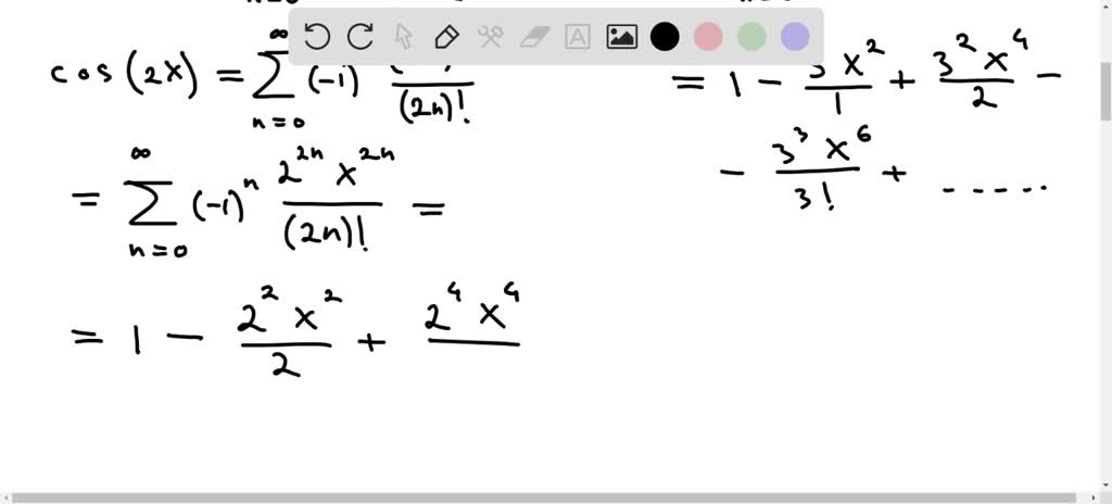 SOLVED: Use multiplication or division of power series to find the ...
