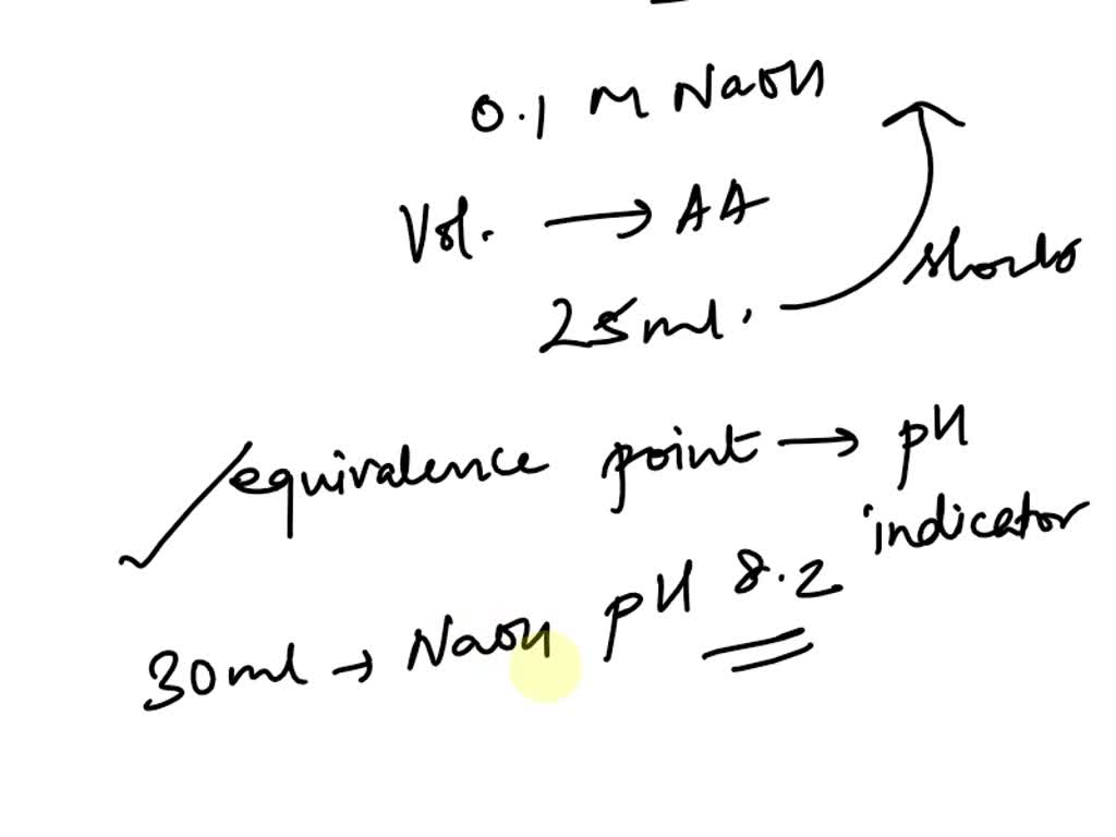 SOLVED: Repeat Experiment 2 to determine the concentration of acetic ...