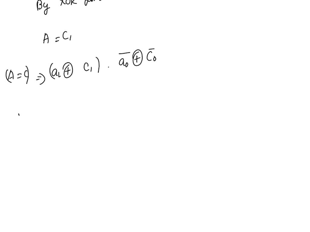 Solved Question 2 The Combinational Circuit Shown Below On The Right Performs Arithmetic 3825