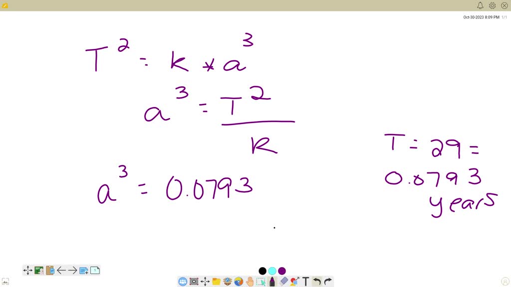 SOLVED: Kepler 30b is an exoplanet orbiting a star of about 1 solar ...