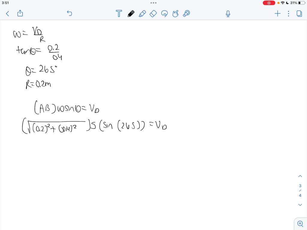 Please solve the dynamics question below 2. Bar AB is rotating in the counterclockwise direction ...