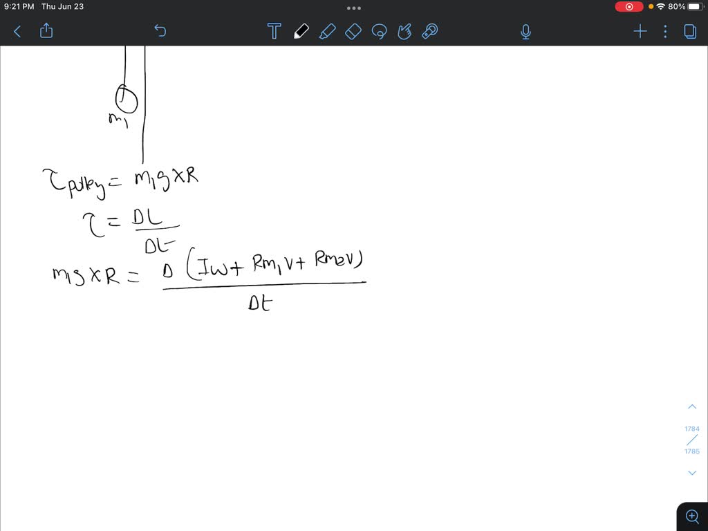 Solved Two Objects Of Mass M1 And Mz Are Connected To Each Other By Light Rope Of Length R And