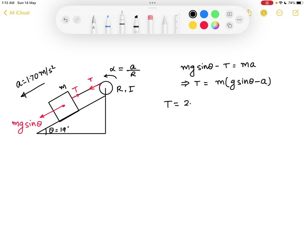 SOLVED: In the figure, a wheel of radius 0.370 m is mounted on a ...