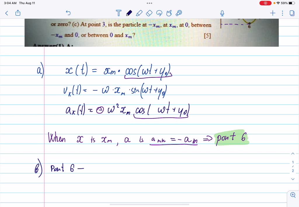 SOLVED: Attempt AIL Questions 1. The acceleration a(t) of a particle ...