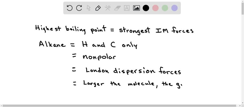 SOLVED: Which of the following compounds has the highest boiling point octane; heptane, hexane ...